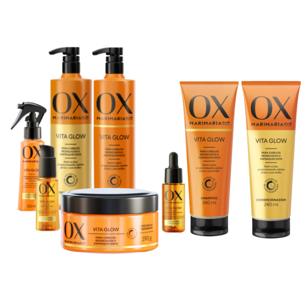 Linha Ox Mari Maria Vita Glow OX Cosméticos - Escolha o seu preferido | Shopee Brasil