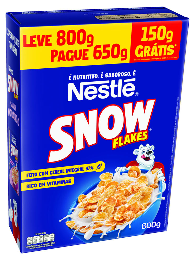 Kit com 1 Nestle Snow Flakes e 1 Nestle Nescau Cereal | Shopee Brasil
