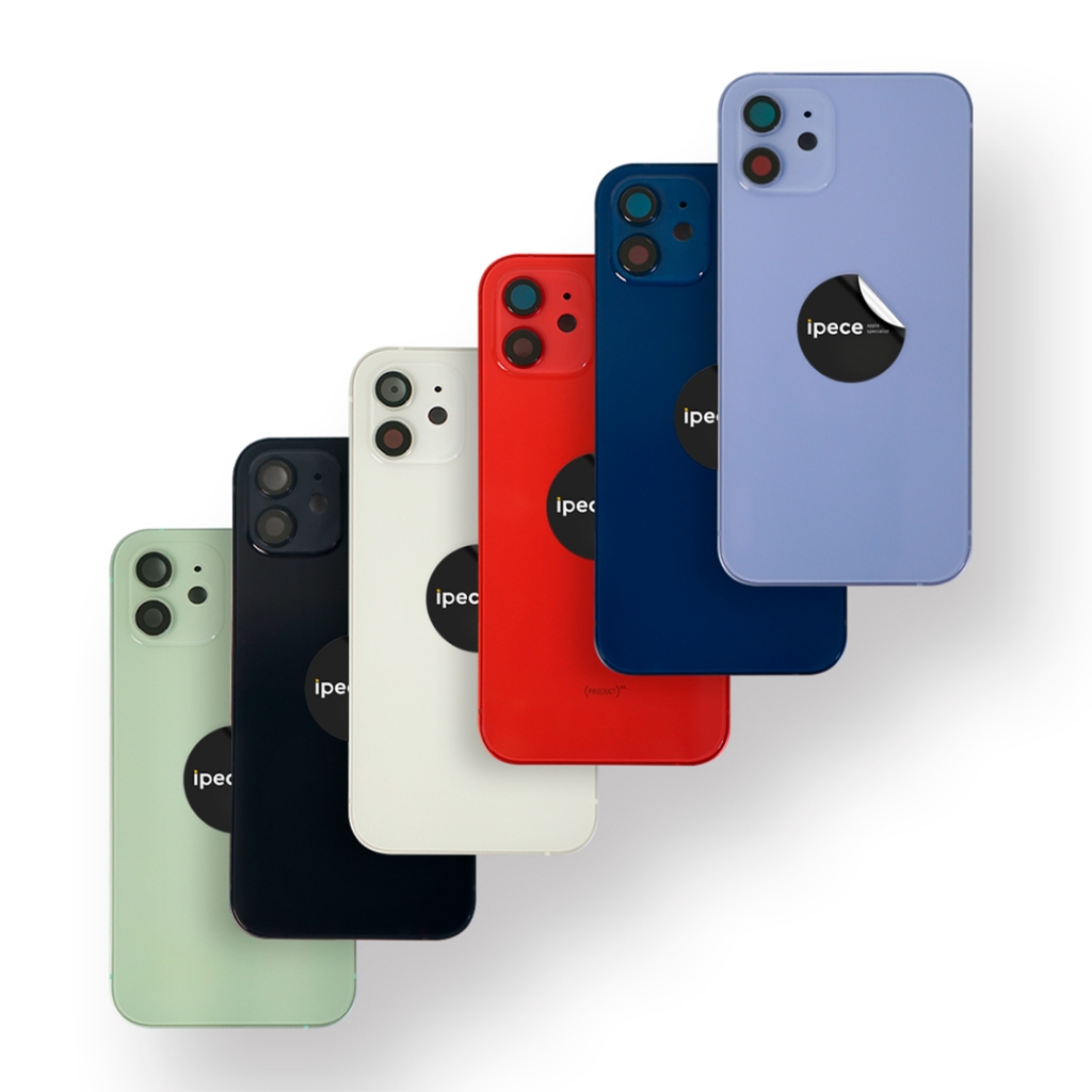 Carcaça iPhone 12 Aro Chassi Gabinete Traseira Com Botões | Shopee Brasil