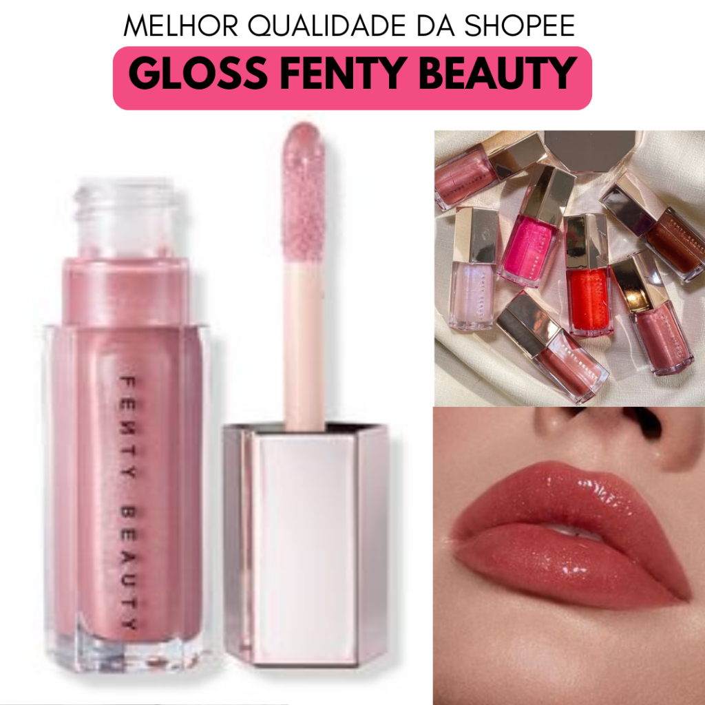 Gloss Fenty Beauty Bomb Collection batom rihanna pronta entrega lip ...