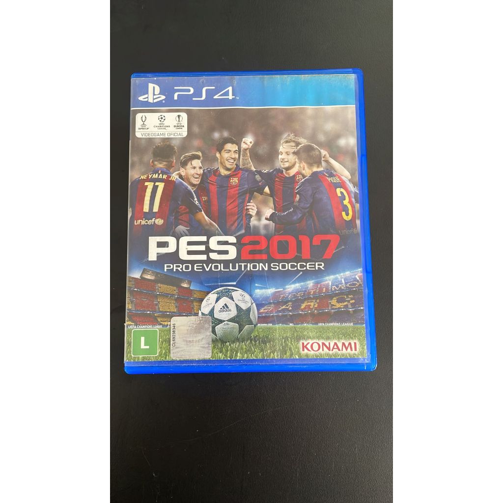 Jogo PS4 Pes 2017 Pro Evolution Soccer | Shopee Brasil