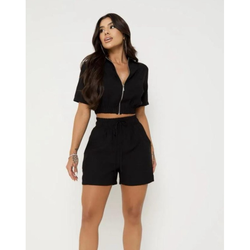 CONJUNTO SHORT REF250 | Shopee Brasil