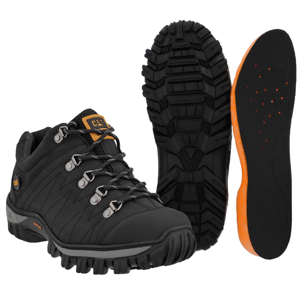 Bota Caterpillar Adventure Cano Curto + Relogio Palmilha Gel | Shopee ...