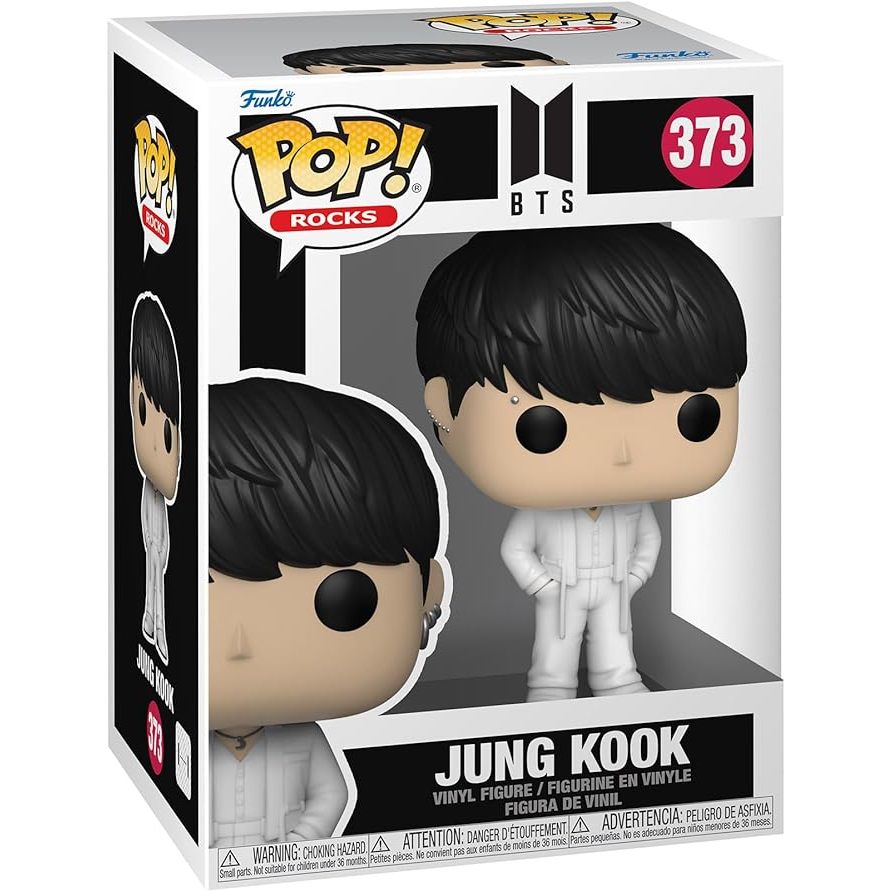 FUNKO POP ROCKS BTS - JUNG KOOK PROOF 373 | Shopee Brasil