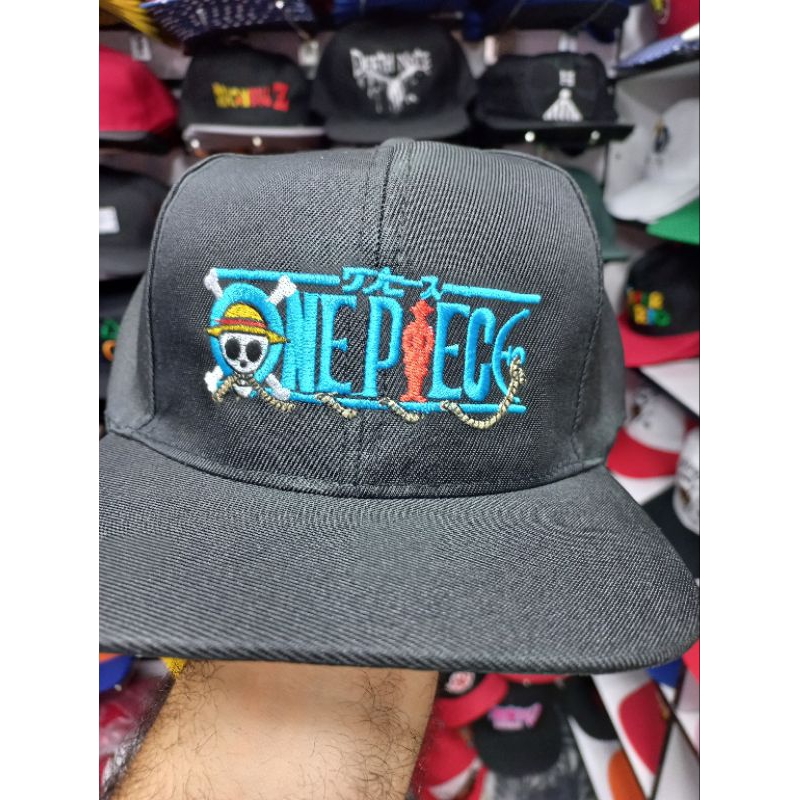 Boné One Piece - Logo do Anime. | Shopee Brasil