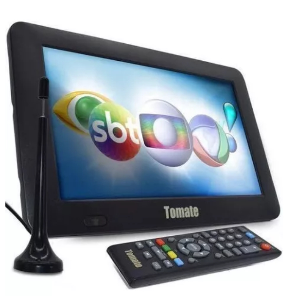 Tv Portatil Digital Hd Led Monitor 7 Polegadas Sd Com Antena | Shopee Brasil