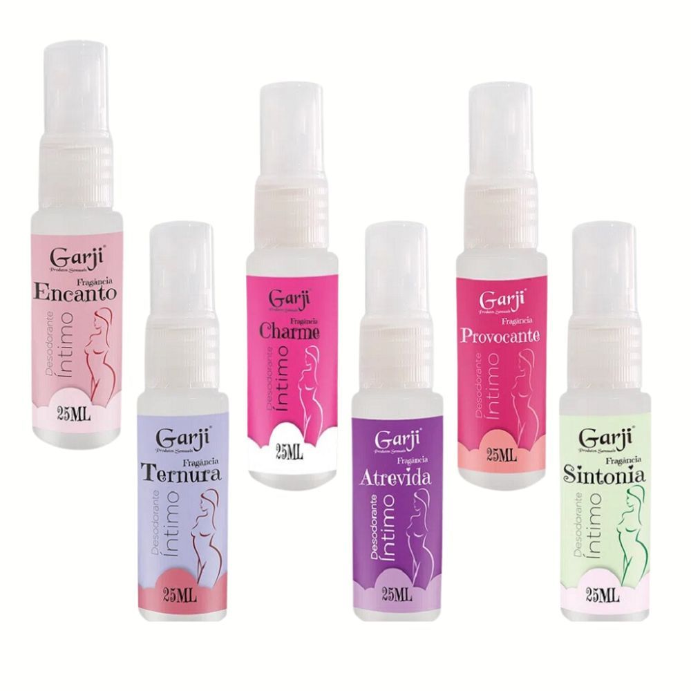 Desodorante Íntimo Com Fragrância 25ml Garji | Shopee Brasil