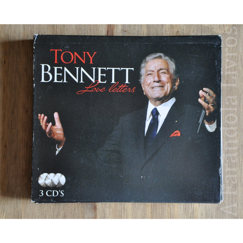 Box Tony Bennett Love Letters CD triplo | Shopee Brasil