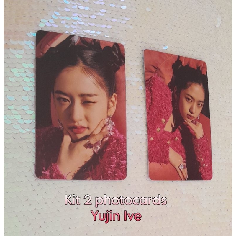 Photocards Yujin Ive LOVE DIVE (Fanmade) | Shopee Brasil
