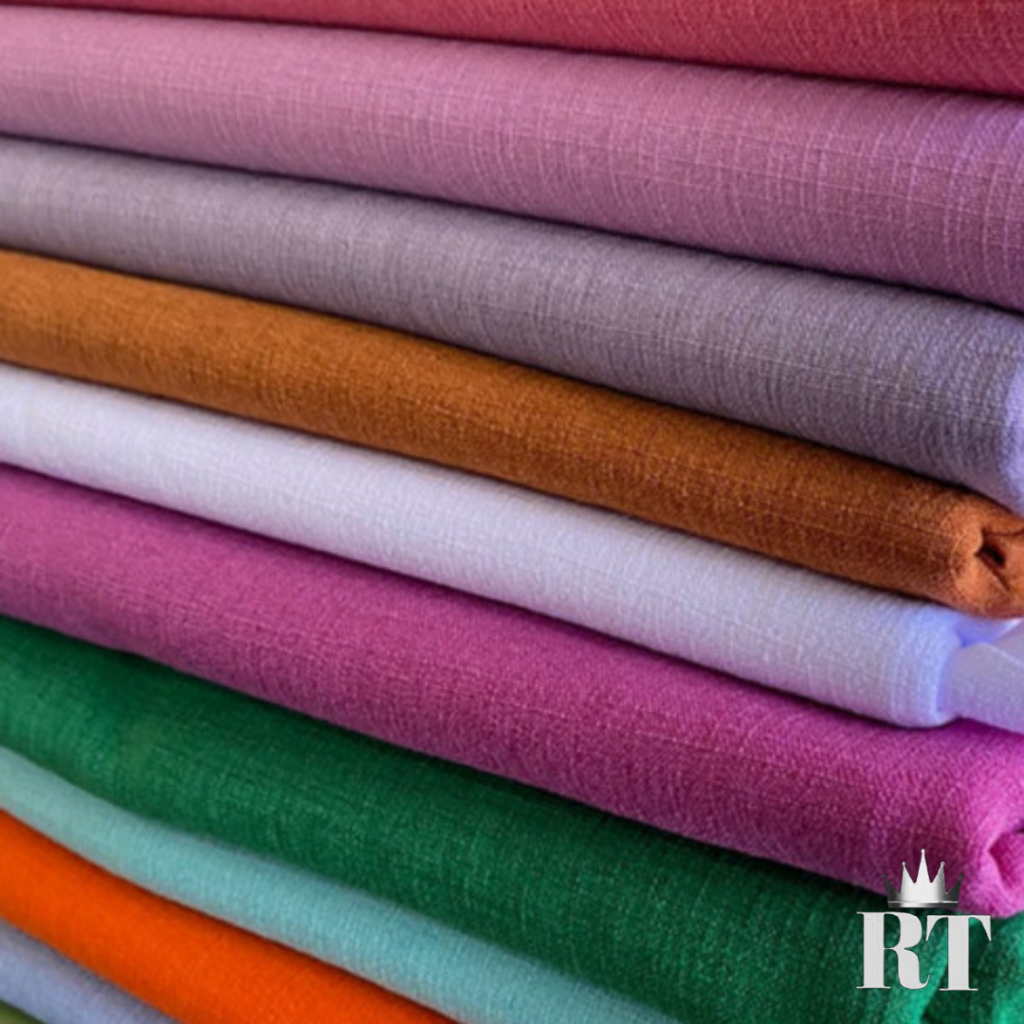 Tecido Linho Rústico (1m x 1,50) Varias Cores e o MELHOR PREÇO | Shopee ...