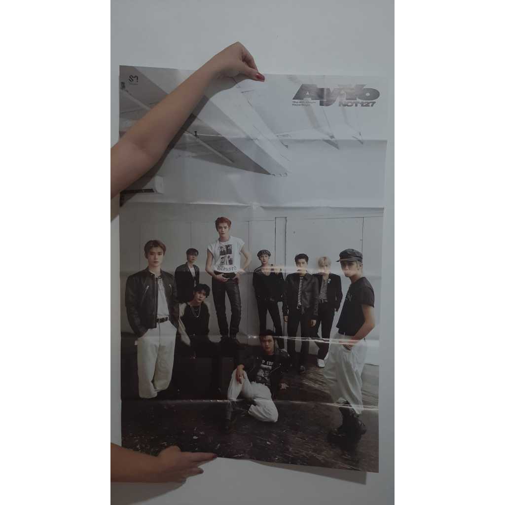 Poster enorme NCT 127 Ay Yo | Shopee Brasil