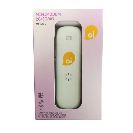 Mini Modem 4G Zte MF823L Entrada Para Antena Externa Desbloqueado ...