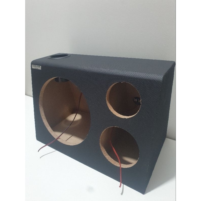 Caixa De Madeira Para Som Automotivo Trio De 12 Polegadas | Shopee Brasil