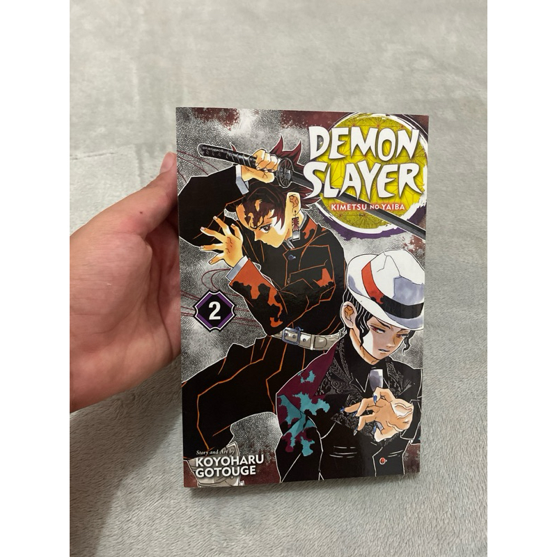 MANGÁ DEMON SLAYER VOL.2 | Shopee Brasil