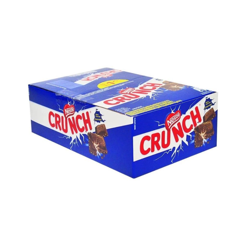 Chocolate Crunch Nestle Display com 22 unidades de 22,5g | Shopee Brasil