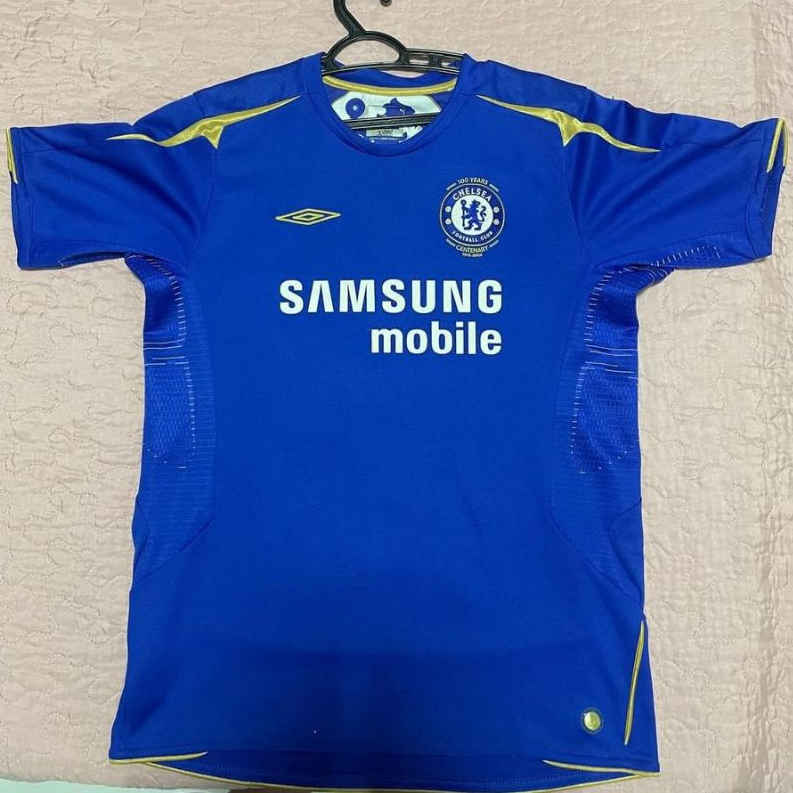 Camisa Chelsea 2005/06 Do Centenário | Shopee Brasil