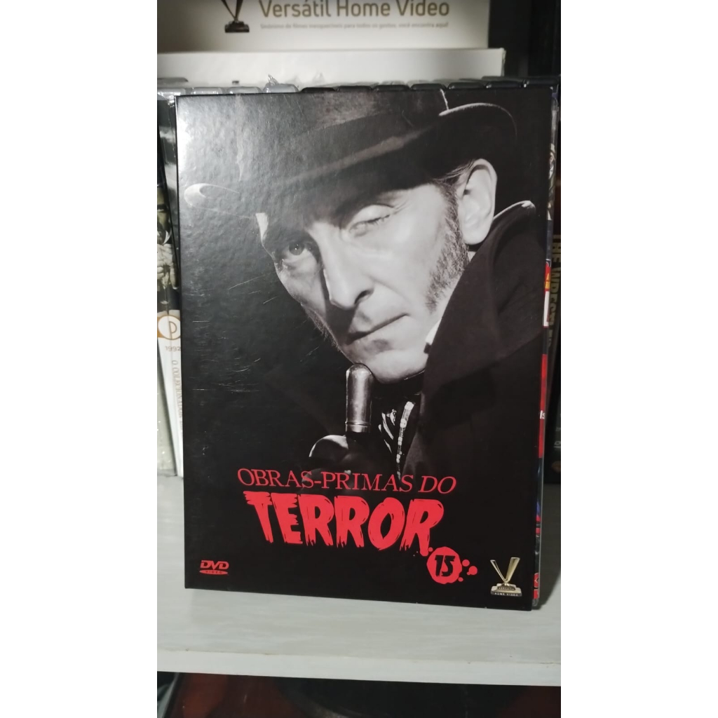 Dvd Obras primas do terror vol 15 amaray com cards | Shopee Brasil