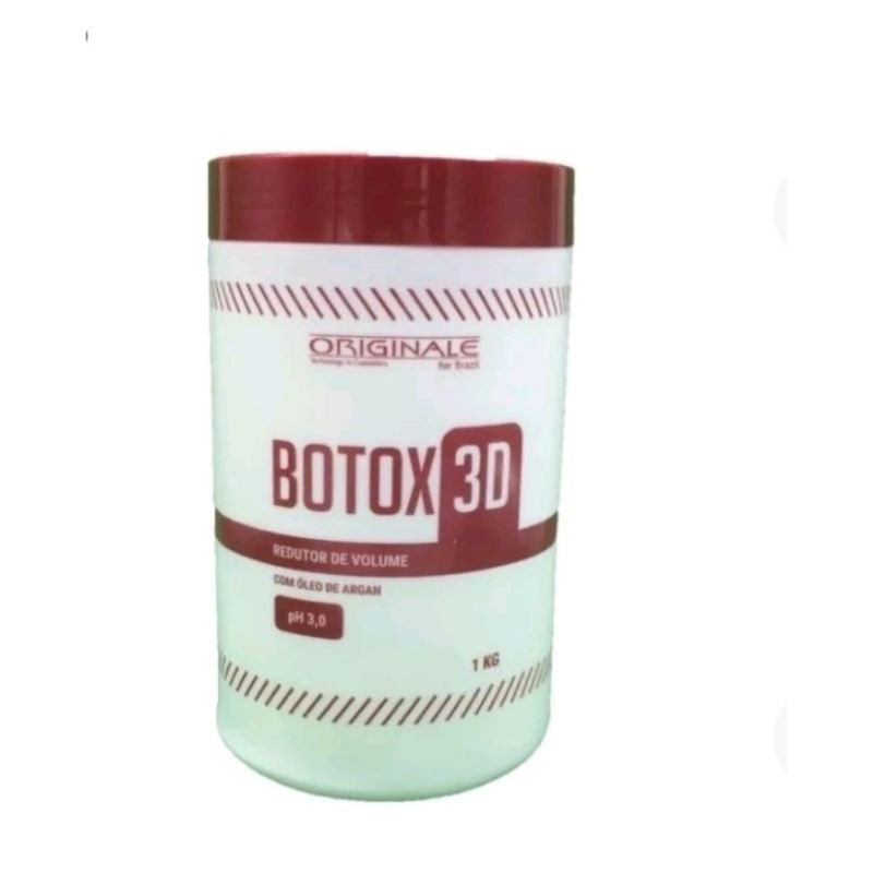Botox 3D com óleo marroquino argan redução de volume 1kg | Shopee Brasil