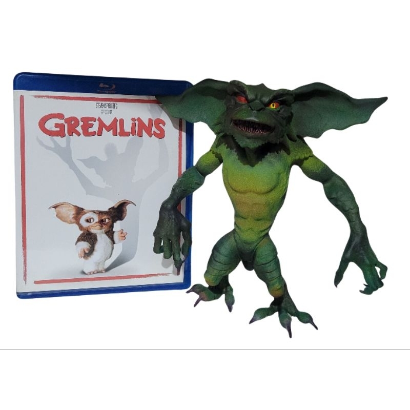 Blu-ray Gremlins + figure Evil Gremlin-resina-decorativo - Faz a Boa!