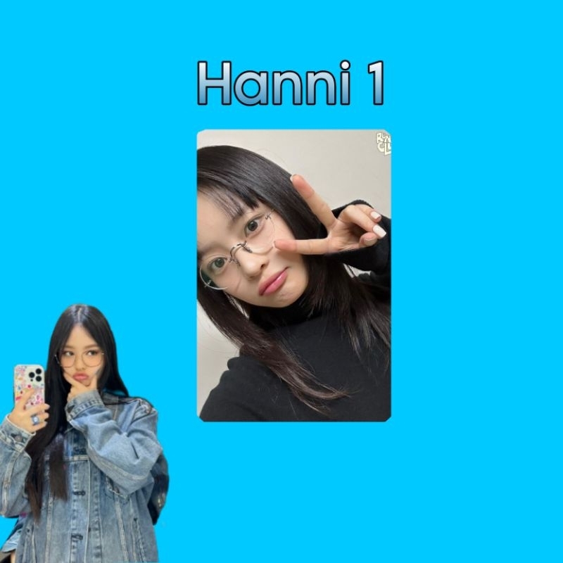 Photocards Hanni New Jeans (fanmade) | Shopee Brasil