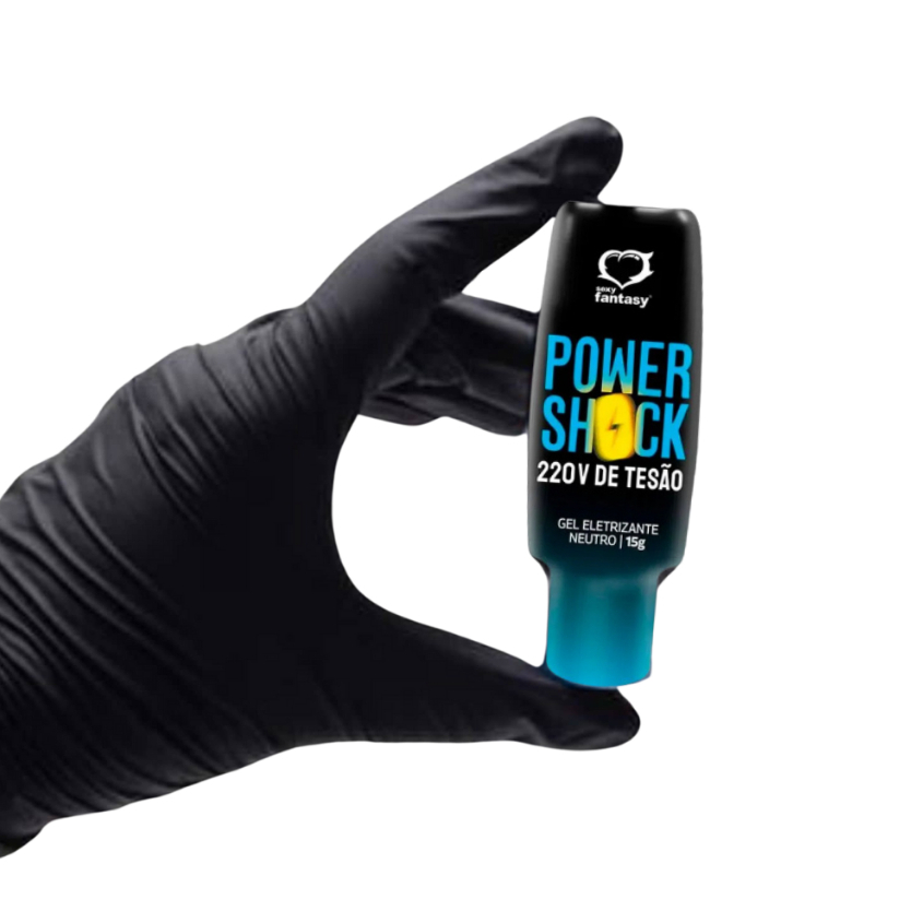 Gel Power Shock 220v de tesão eletrizante 15g Sexy Fantasy | Shopee Brasil