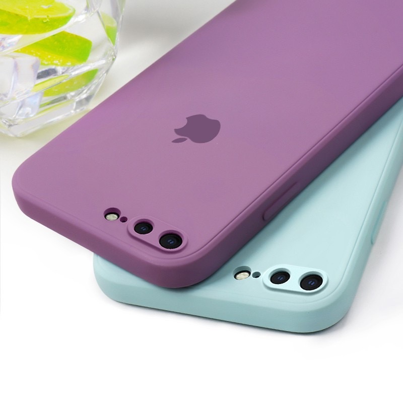 Capa Capinha De Celular para Iphone 7/8Plus Silicone Com interior ...