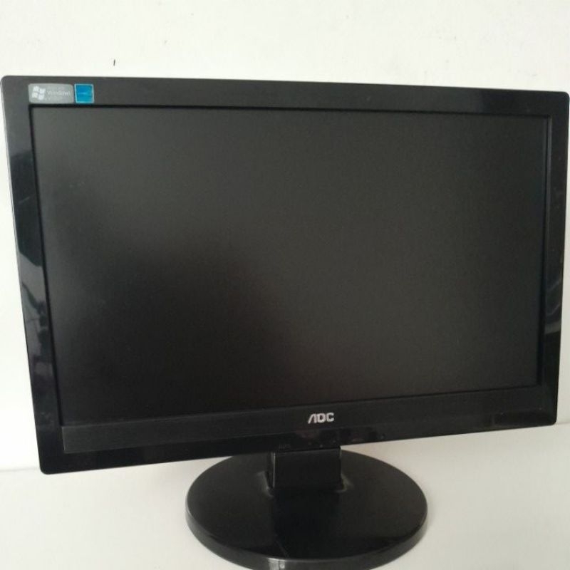 Monitor AOC 16 LCD Modelo 1619swa (Funcionamento Parcial) | Shopee Brasil