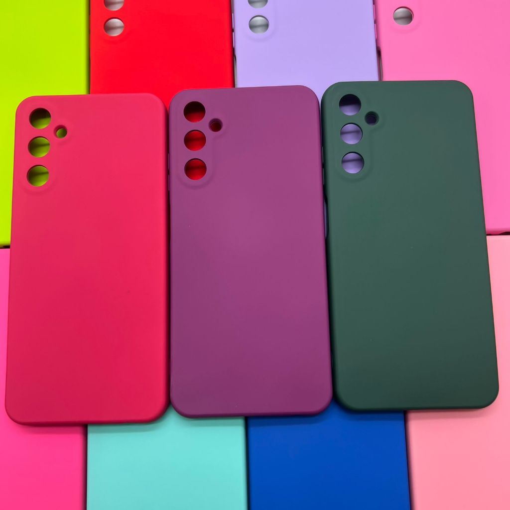 Kit Capa + Película 3D para Samsung Galaxy A05S Capinha Aveludada | Shopee Brasil