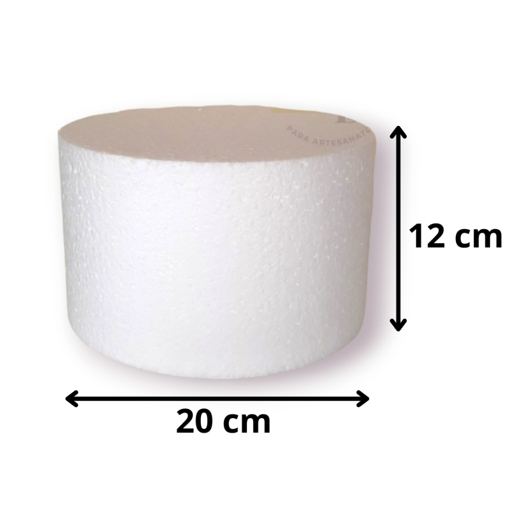 1 base de Isopor 20 x 12 Base para Bolo Fake - T1 ao T4 | Shopee Brasil