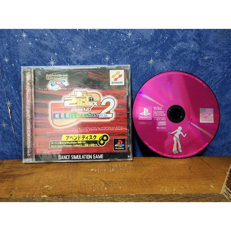 Jogo - Dance Dance Revolution (DDR) 2nd Append Club Vol.2 - Sony Playstation PS1 | Shopee Brasil
