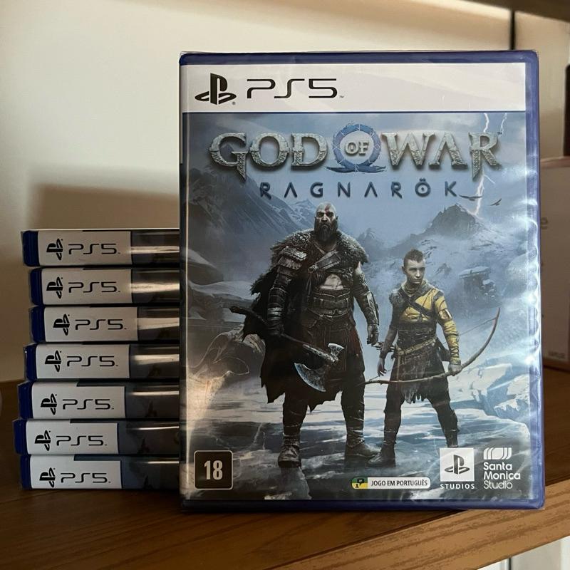 Jogo God of War Ragnarok PS.5 LACRADO | Shopee Brasil