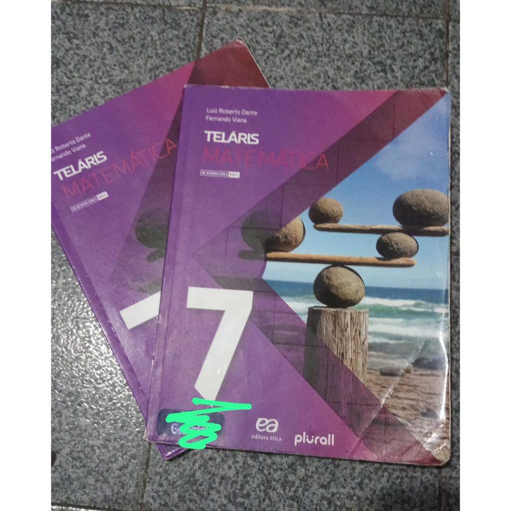 livro matemática telaris 7 ano | Shopee Brasil