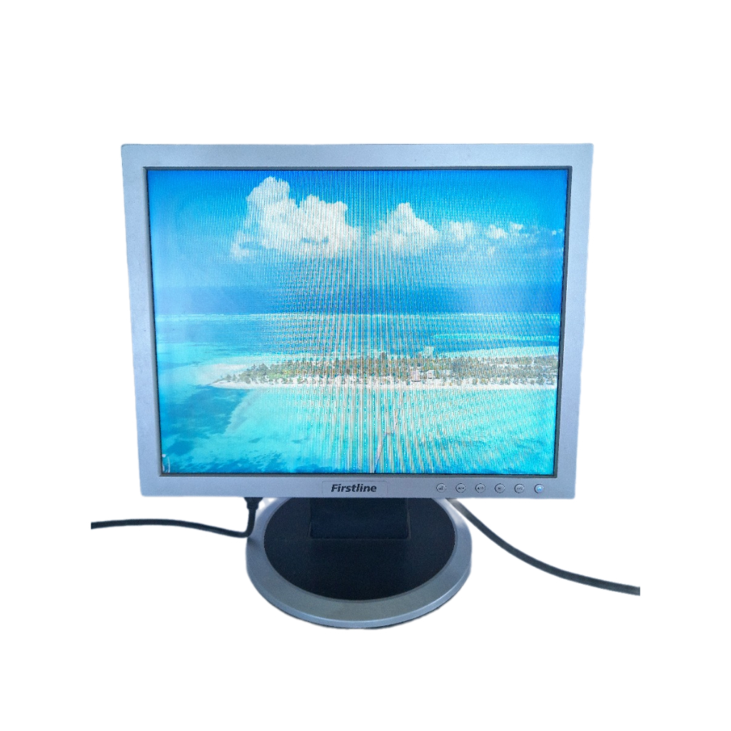 Monitor Firstline Samsung TFT - LCD 15 Polegadas com mancha e acessórios | Shopee Brasil