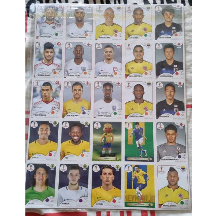 KIT ATUALIZAÇÃO DAS FIGURINHAS OFICIAIS - 2018 FIFA WORLD CUP RÚSSIA ...