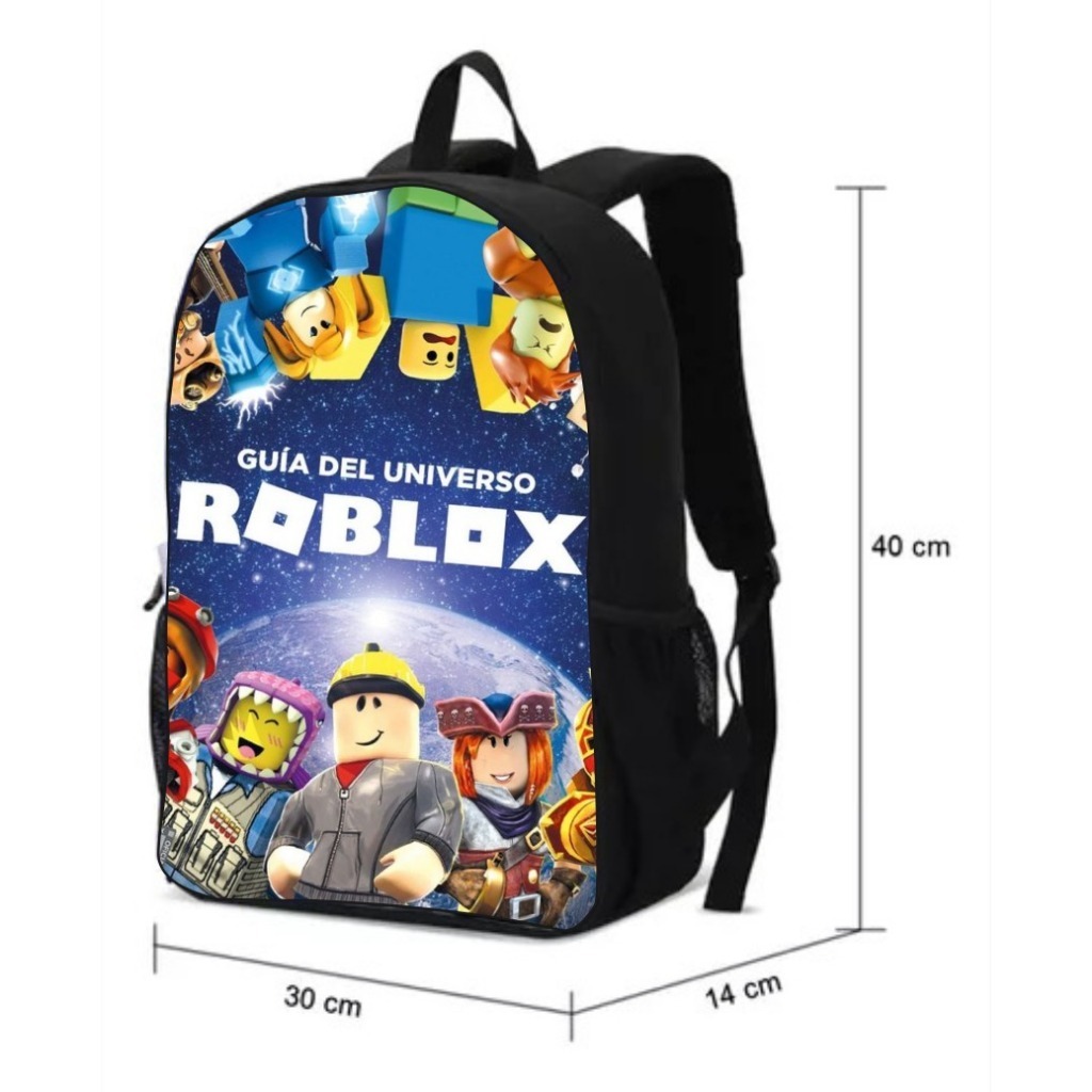 Mochila Escolar Bolsa Infantil Roblox Lilo Stitch Jogo Meninos e ...