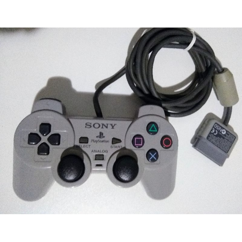 Controle Ps1 Original funciona tudo perfeitamente,Playstation raridade ...