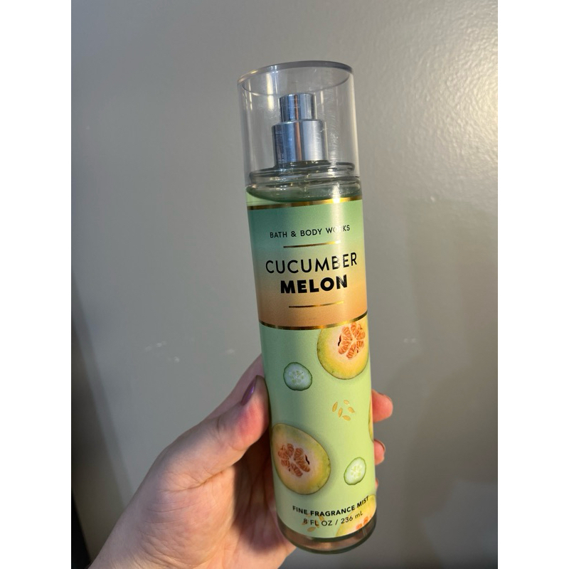 Body Splash Cucumber Melon Bath & Body Works | Shopee Brasil