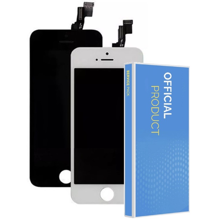 Tela Display Frontal Completa Compatível Com iPhone 5 5g A1428 A1429 ...