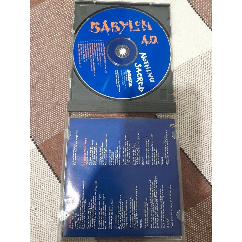 CD original banda BABYLON A.D NOTHING SACRED | Shopee Brasil