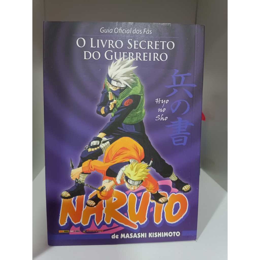 Mangá Naruto - O livro Secreto do guerreiro - Guia oficial dos fãs | Shopee Brasil