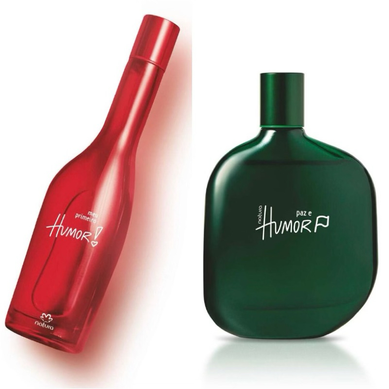 kit com 2 perfumes humor - meu primeiro humor e paz e humor 75ml ...