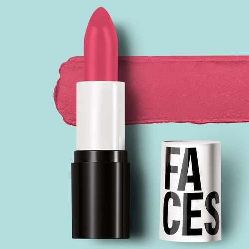 Batom Natura Faces Cremoso, e Matte, Disponível em 6 Cores: Rosa Kiss ...