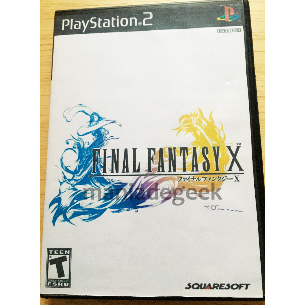 Jogo Final Fantasy X para play 2 ps2 | Shopee Brasil