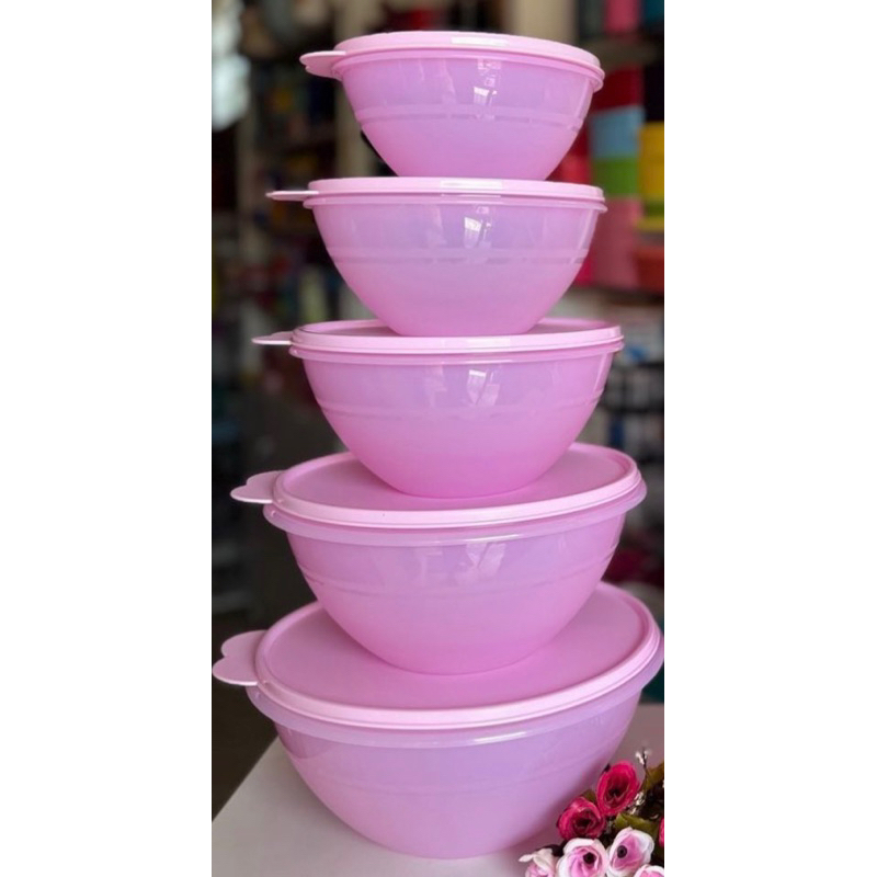 kit Tigelas Maravilhosas 5 Peças Tupperware ® | Shopee Brasil