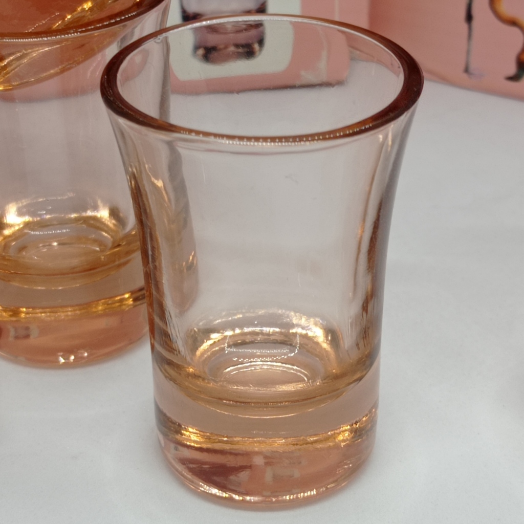 Copo Vidro Shot 60ml com 6 Unidades Bebidas Drink | Shopee Brasil