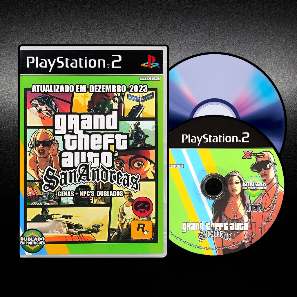 GTA San andress - DUBLADO Cenas / Npcs - Ps2 / Play 2 Copy Patch Retro ...