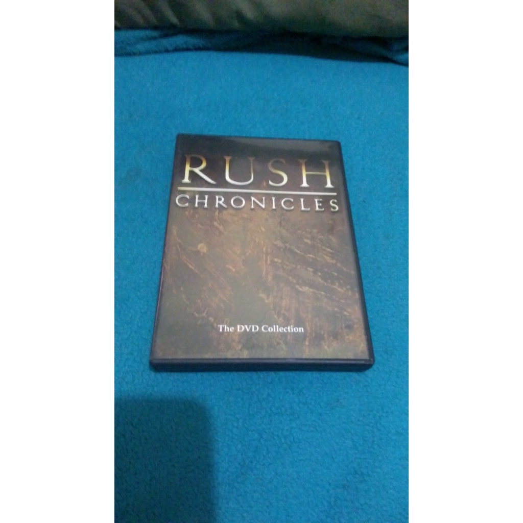 DVD, RUSH, CHRONICLES, ORIGINAL | Shopee Brasil