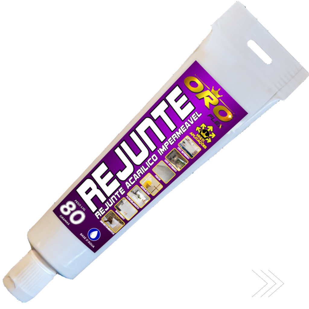 Rejunte Acrílico Impermeável Branco Sem Cheiro Antifungo Parede Piso ...