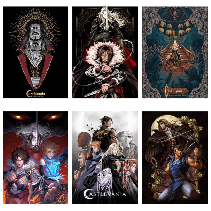 Castlevania - Placa Decorativa em MDF 20x29cm | Shopee Brasil