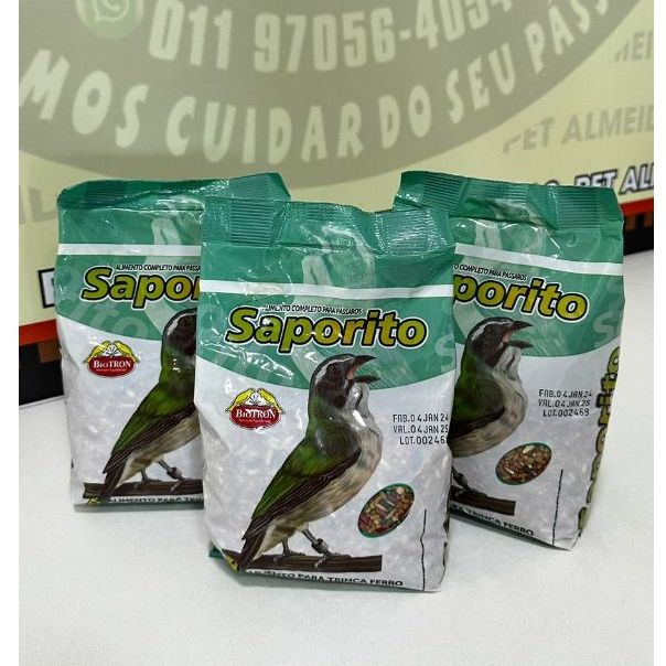 KIT BIOTRON SAPORITO MIX - 3 unidades de 500g cada | Shopee Brasil